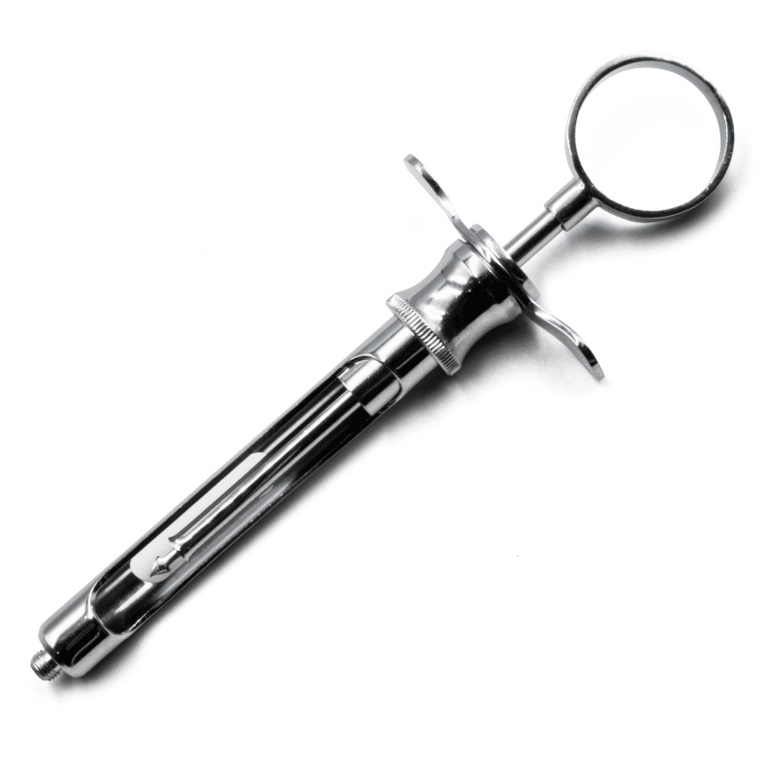 Jeringa Tipo Carpule Con Suctor-Deposito Dental Odontology BG