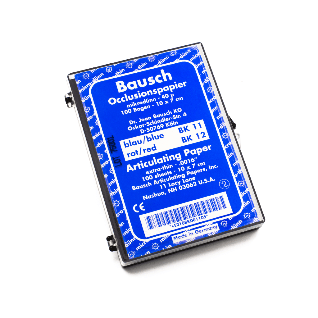 BAUBK11-PAPEL-ARTICULAR-BK11-AZUL-DOBLE-Deposito Dental Odontology BG