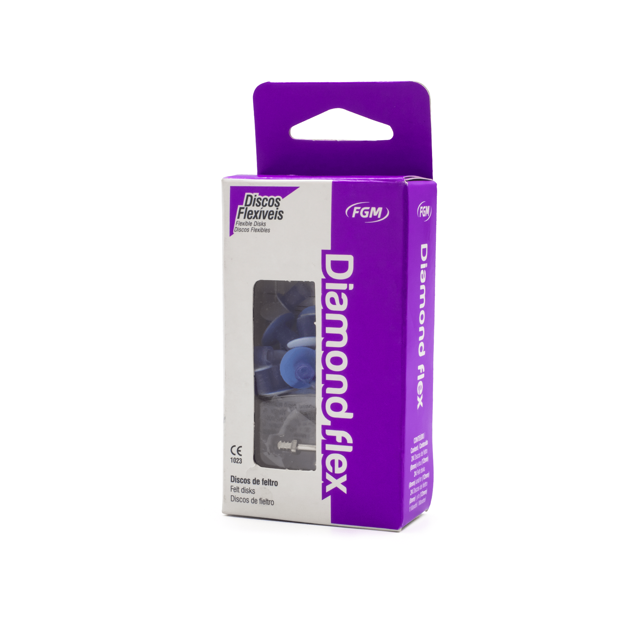 Discos Fieltro Diamond Flex-Deposito Dental Odontology BG