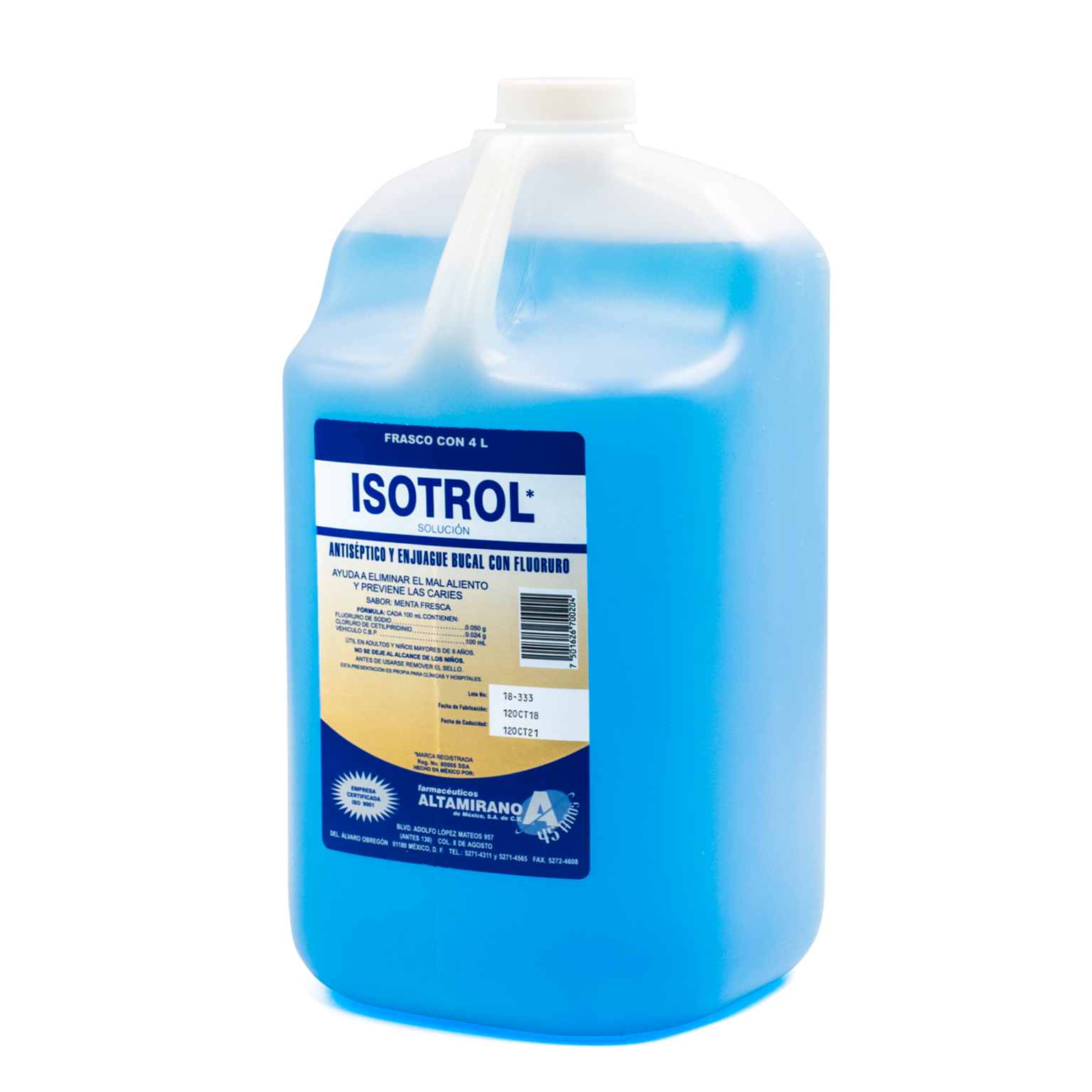 Enjuague Bucal Isotrol | Deposito Dental Odontology BG