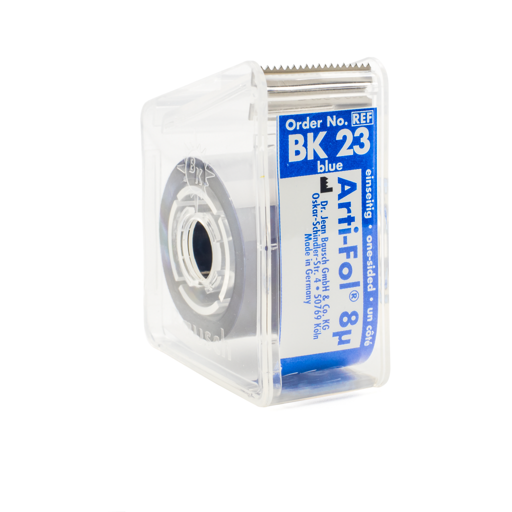 BAUBK23-PAPEL-ARTICULAR-AZUL-BK23-ARTI-FOL-Deposito Dental Odontology BG