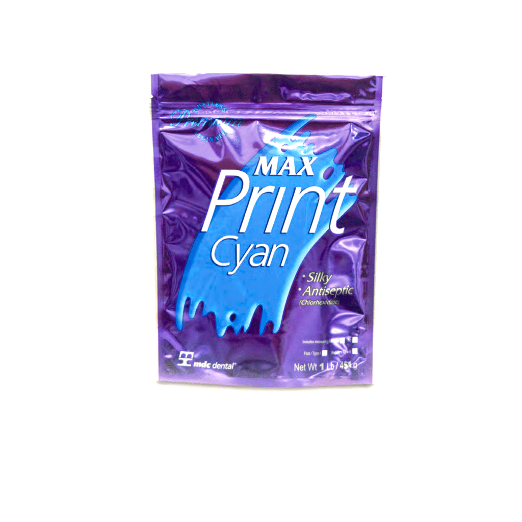 Alginato Max Print Cyan Tipo II | Deposito Dental Odontology BG