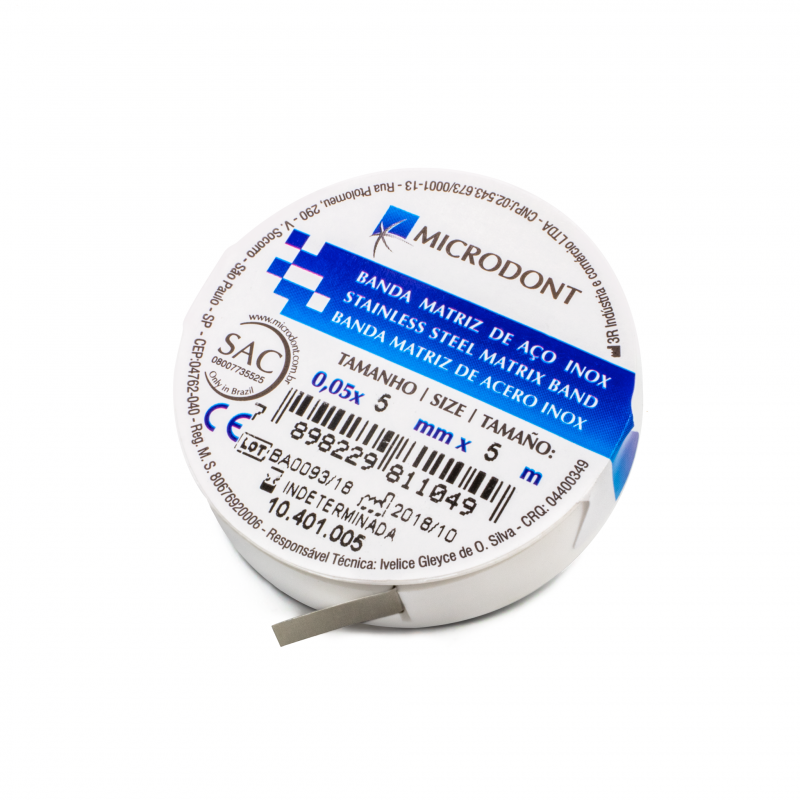 Banda Matriz En Rollo-Deposito Dental Odontology BG